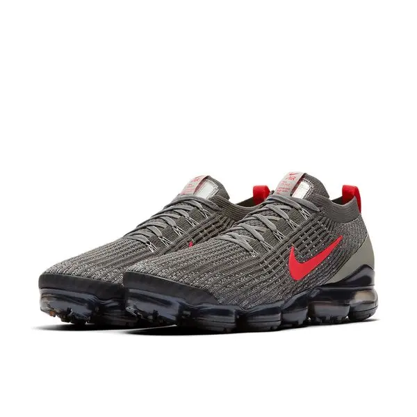 Nike Vapormax 3.0 "iron Grey" Sneakers - Grey/red