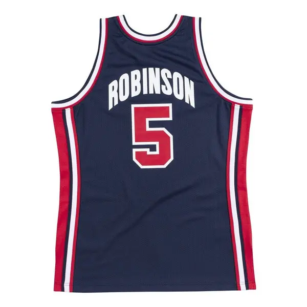 Mitchell & Ness Team Usa 1992 David Robinson Basketball Jersey