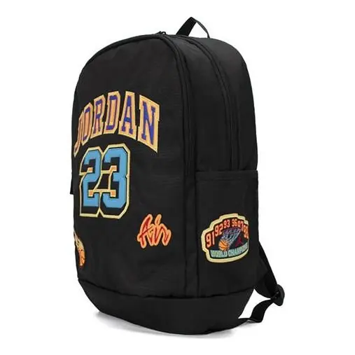 JORDAN Patch Backpack - Black