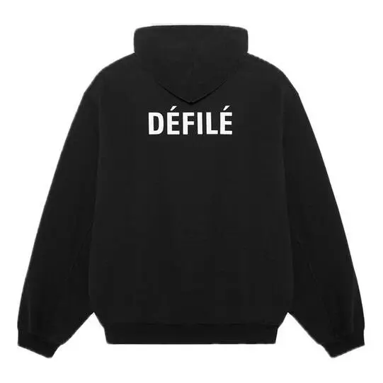 Balenciaga Fleece Sports Hoodie