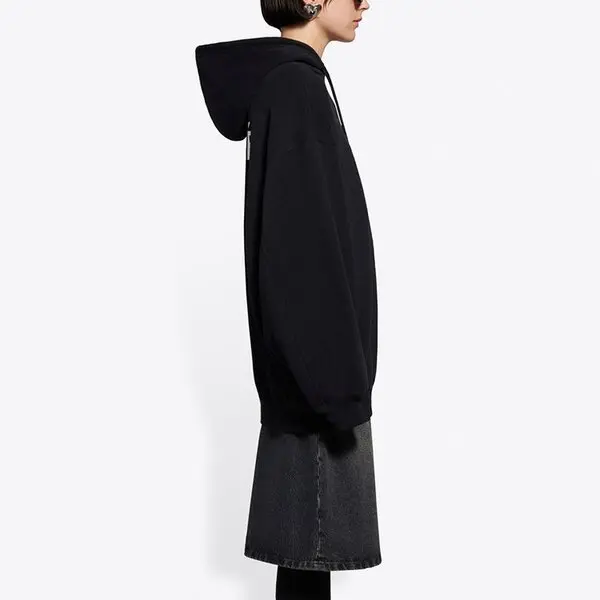 Balenciaga Fleece Sports Hoodie