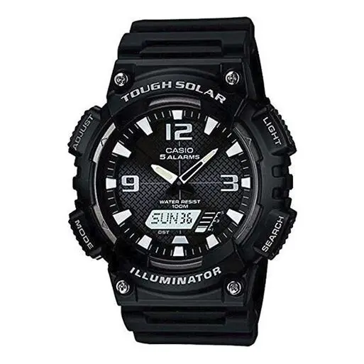 Casio Tough Solar Analog-digital Watch - Black