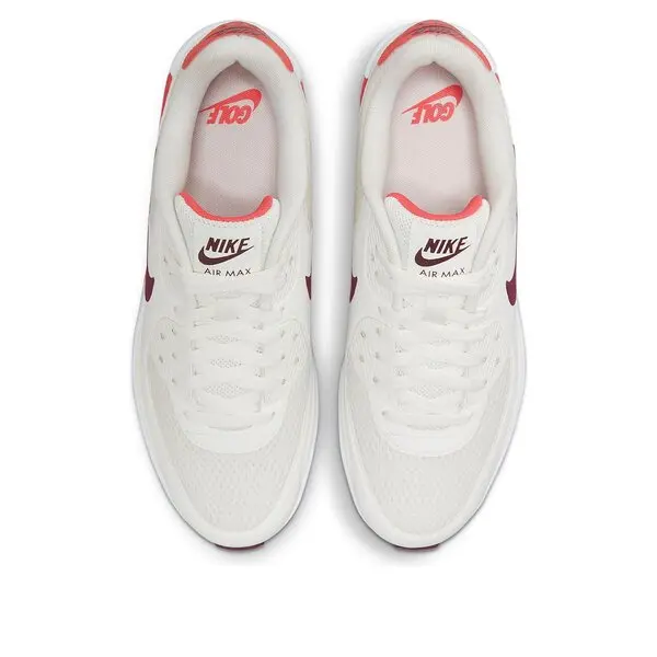Nike Max 90 Golf Sneakers - Creamwhite/red