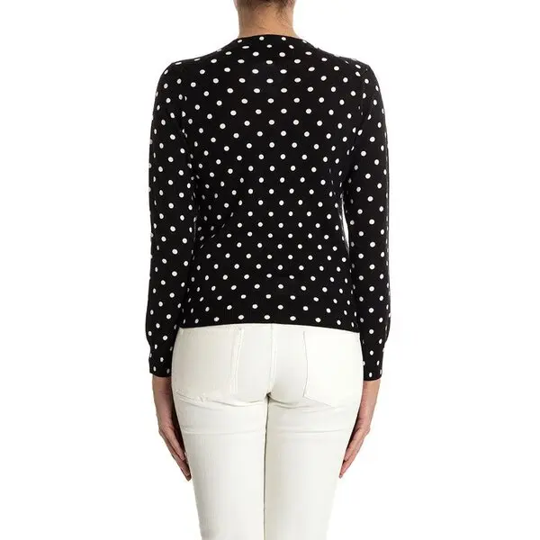 Play Comme Des Garcon Polka Dot Cardigan
