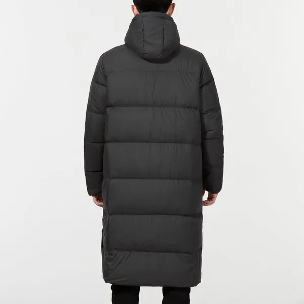 Adidas Neo Hooded Down Jacket - Black