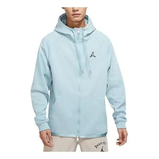 JORDAN Essentials Solid Color Logo Hooded Jacket - Multi-color