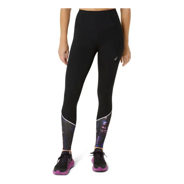 Asics Road Lite-show Tights Magenta - Black