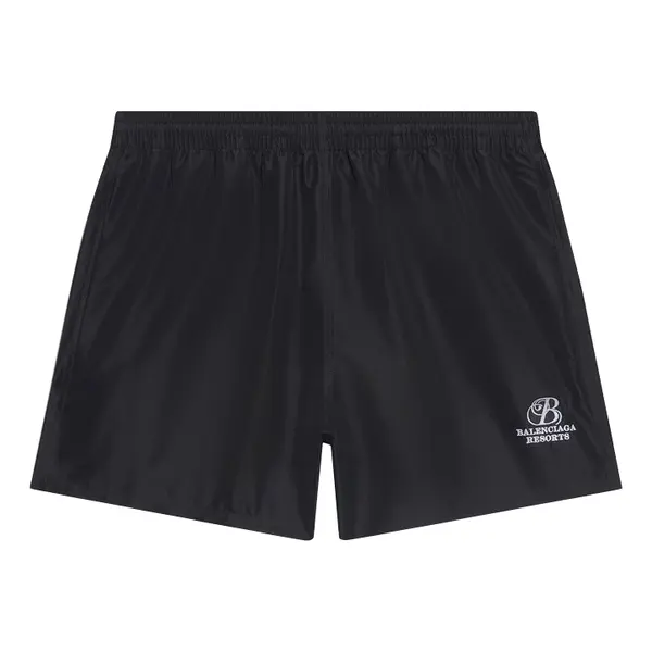 Balenciaga Swim Shorts - Black