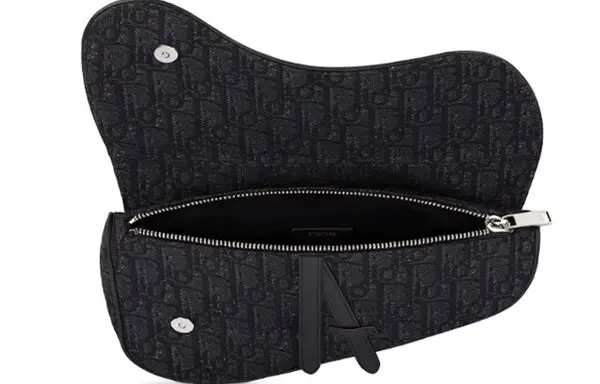 Dior Saddle Bag In Oblique Jacquard