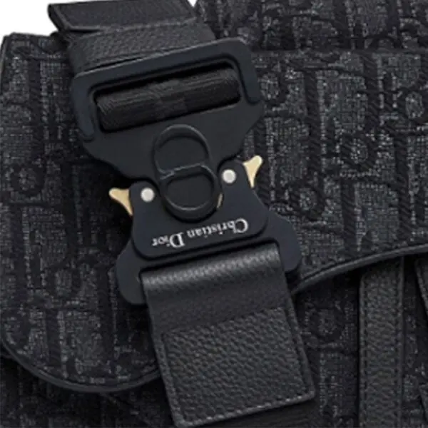 Dior Saddle Bag In Oblique Jacquard