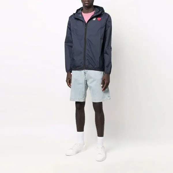 Play Comme Des Garcon X K-way Zip Jacket