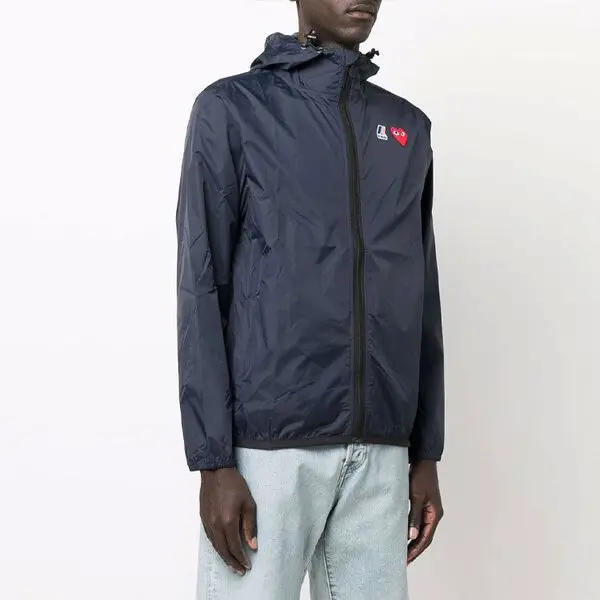 Play Comme Des Garcon X K-way Zip Jacket