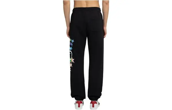 Gucci Off-white Graphic Print Lounge Pants