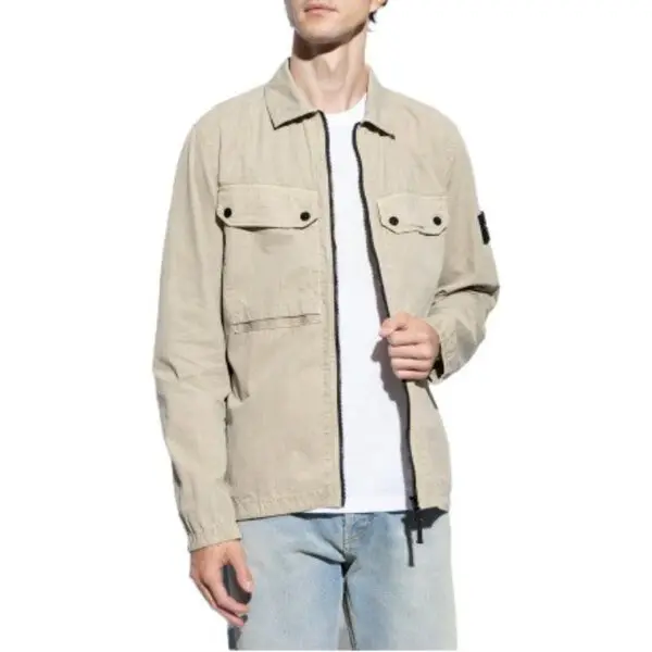 Stone Island Zip-up Overshirt