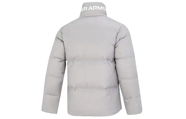 Under Armour Logo Puffer Jacket - Light Grey