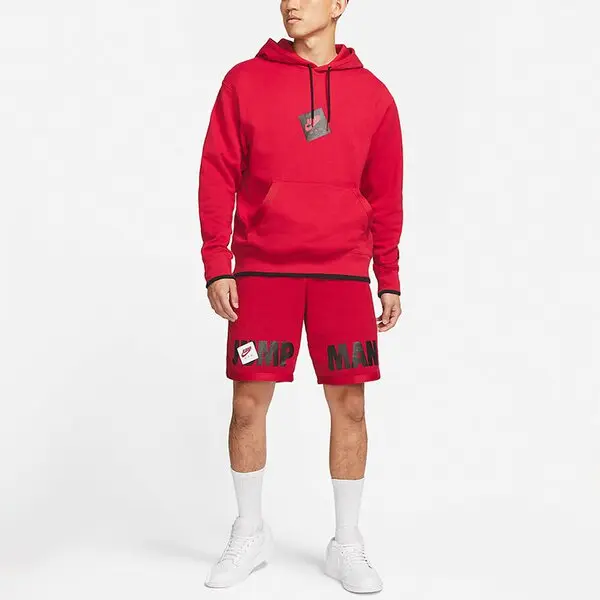 JORDAN Jumpman Classics Logo Print Hoodie