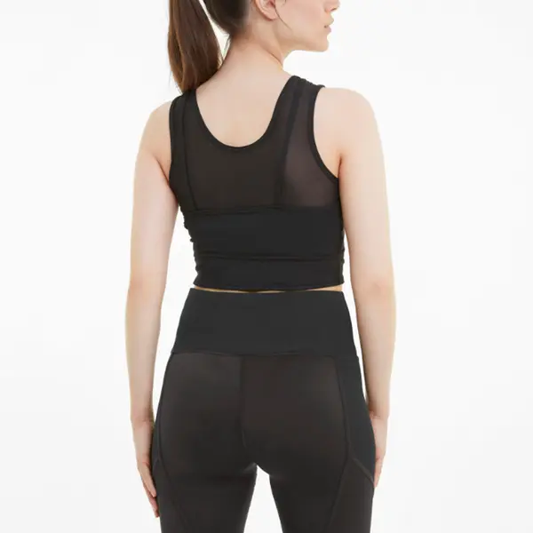 PUMA Studio Layered Crop Top