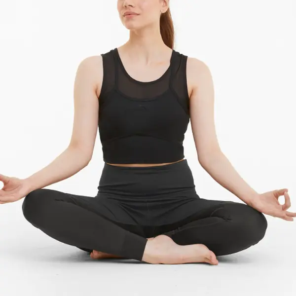 PUMA Studio Layered Crop Top