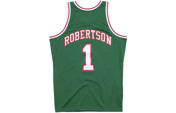 Mitchell & Ness Milwaukee Bucks 1971-72 Oscar Robertson Road Swingman Jersey