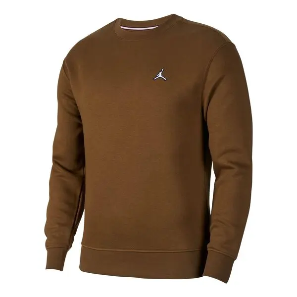 JORDAN Air Fleece Crewneck Sweatshirt - Olive