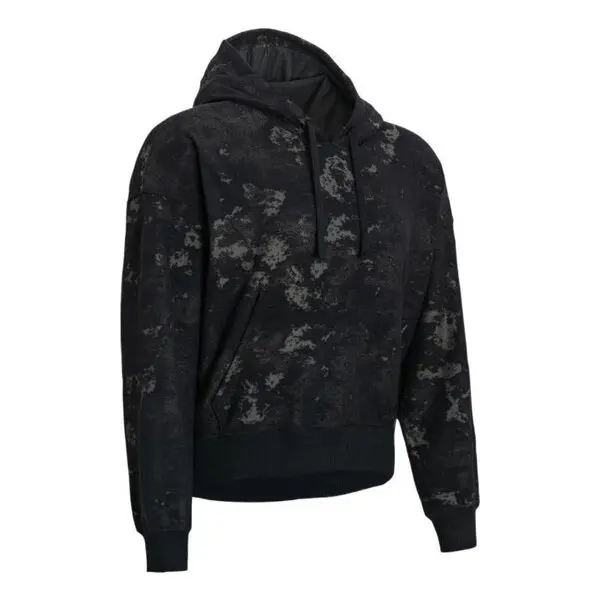 Under Armour Journey Terry Hoodie - Black/grey
