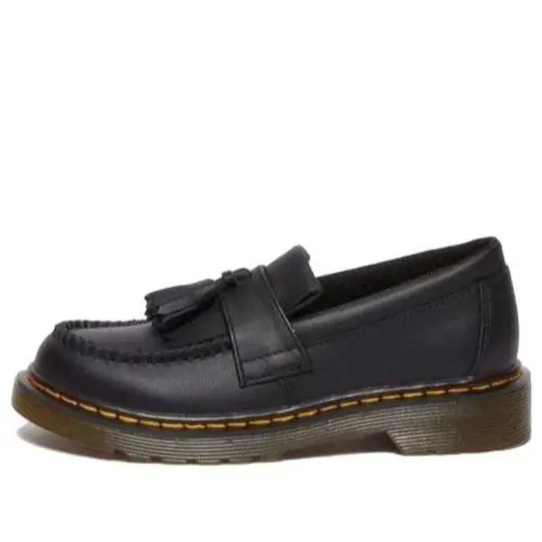 Dr. Martens Adrian Softy T Leather Tassel Loafers - Black