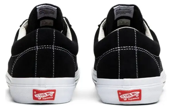VANS Supreme X Sid Pro Low Top Sneakers - Black