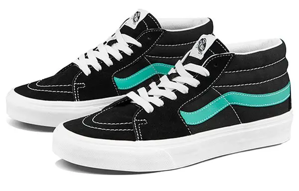 VANS Sk8-mid 'classic Sport' Sneakers - Black/blue