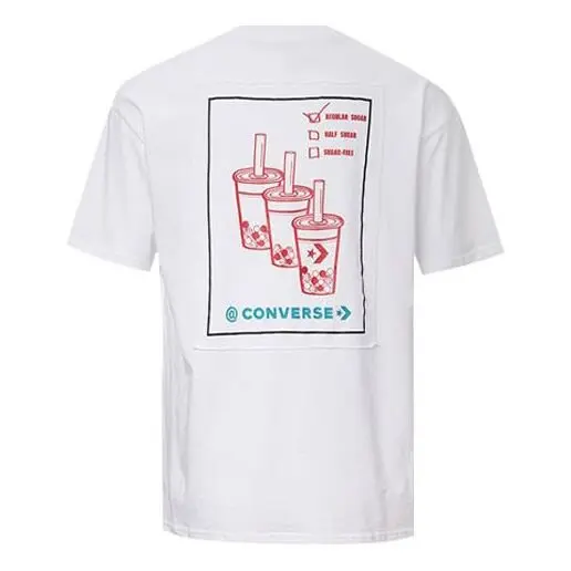 CONVERSE Applique Short-sleeve T-shirt - White