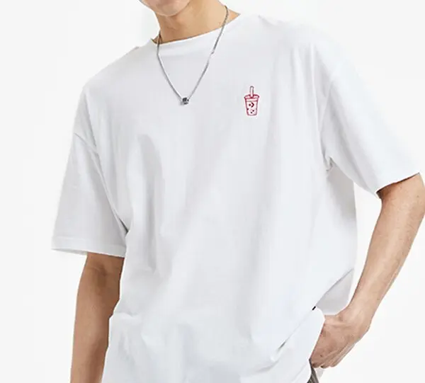 CONVERSE Applique Short-sleeve T-shirt