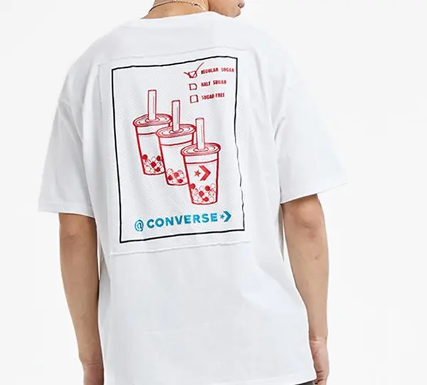 CONVERSE Applique Short-sleeve T-shirt
