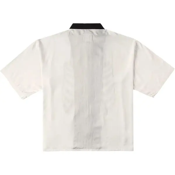VANS Skeleton Short Sleeve Shirt 'beige Black