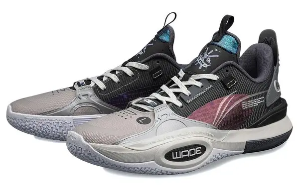 LI-NING Wade All City 10 X Glare Sneakers - Black/silver