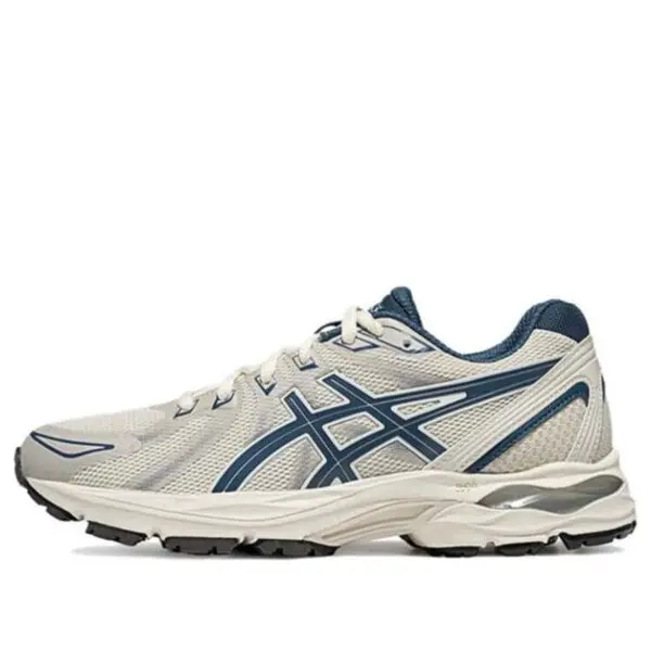 Asics Gel-flux Cn "beige Navy" Athletic Sneakers - Beige/navy.white