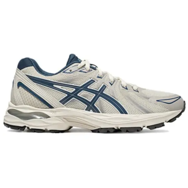 Asics Gel-flux Cn "beige Navy" Athletic Sneakers - Beige/navy.white