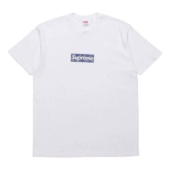 Supreme Fw19 Week 17 Bandana Box Logo Tee - White