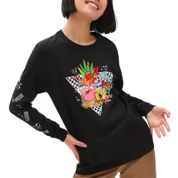 VANS X Spongebob Squarepants Long Sleeve Crewneck