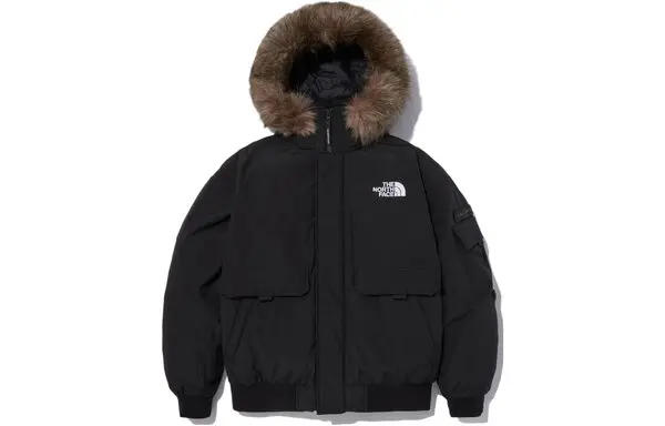 The North Face Logo Polar Air Down Bomber Jacket