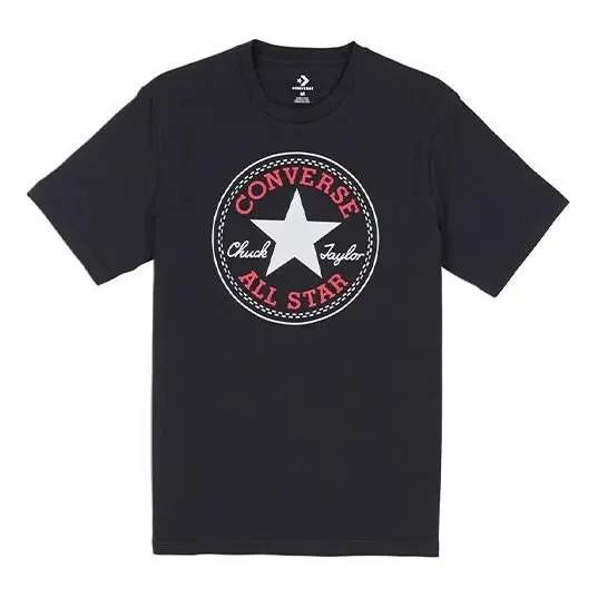 CONVERSE Chuck Taylor All Star Classical Round-neck Tee - Black