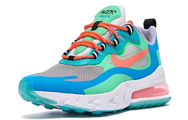 Nike Max 270 React Sneakers - Blue/green