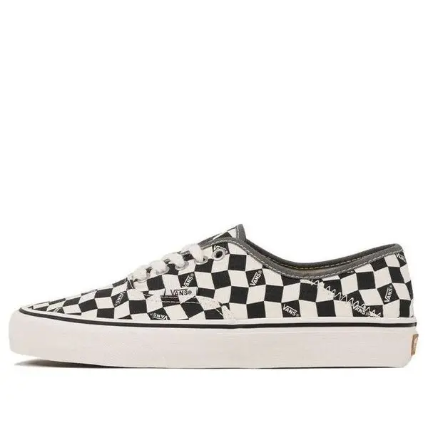 VANS Authentic Vr3 Sf Low Top Sneakers With Checkerboard Motif - Black/white