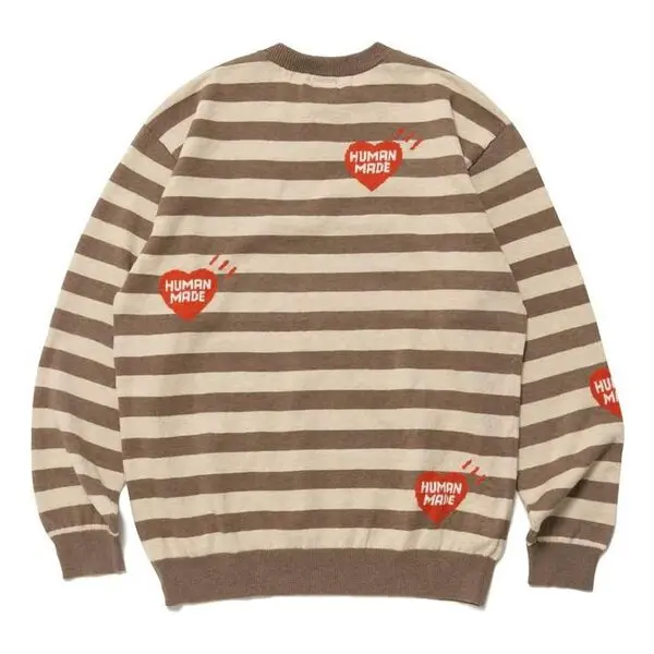 HUMAN MADE Striped Long Sleeve Knit Sweater