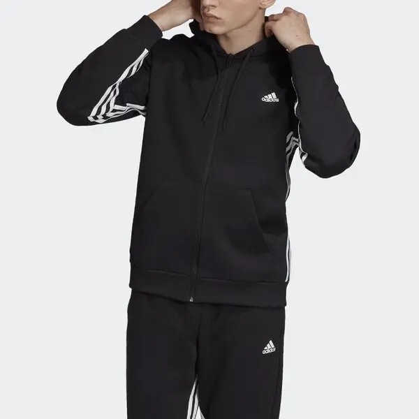 Adidas 3-stripes Full Zip Hoodie