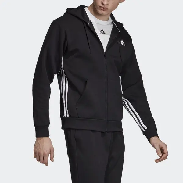 Adidas 3-stripes Full Zip Hoodie