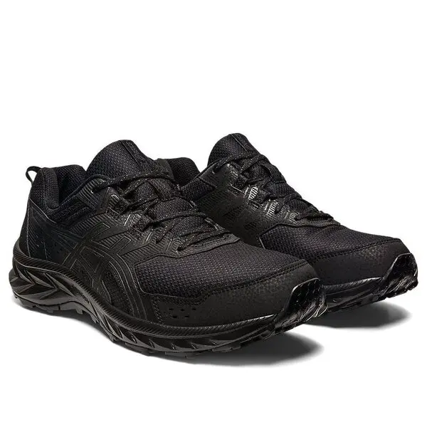 Asics Gel-venture Extra Wide Athletic Sneakers - Black