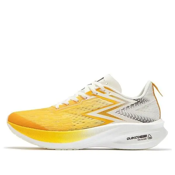 361 DEGREES X Qu!k Foam Flying Flame Et Sneakers - Yellow/white