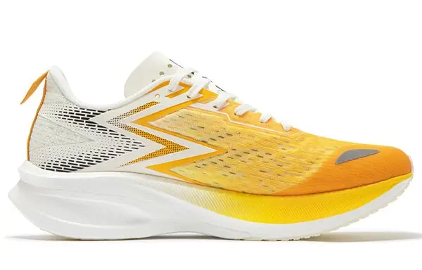 361 DEGREES X Qu!k Foam Flying Flame Et Sneakers - Yellow/white