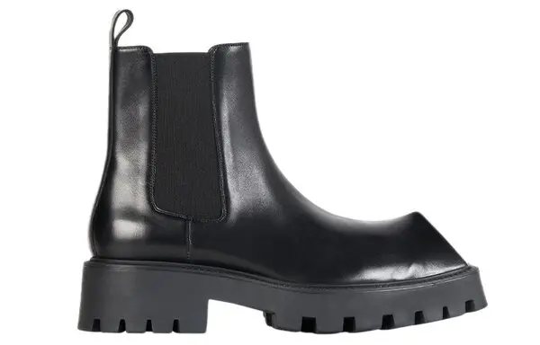 Balenciaga Rhino 20mm Boots In Smooth Calfskin