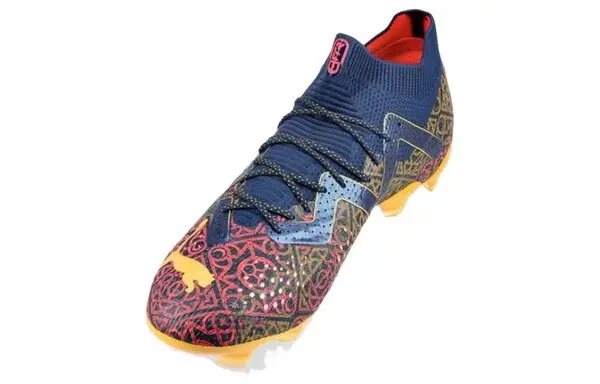 PUMA Future Ultimate Fg/ag "dream Factory" Cleats - Blue/yellow/red