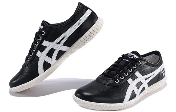 Onitsuka Tiger Tsunahiki Lace-up Sneakers - Black/white